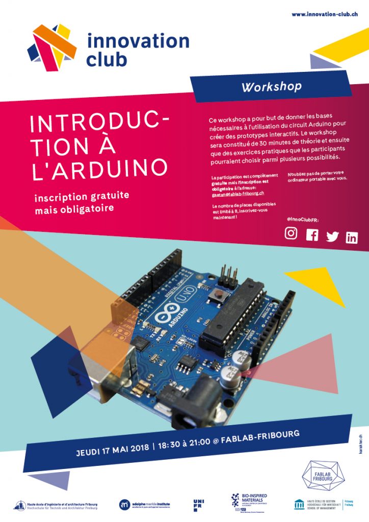 Workshop Arduino – Fablab-Fribourg